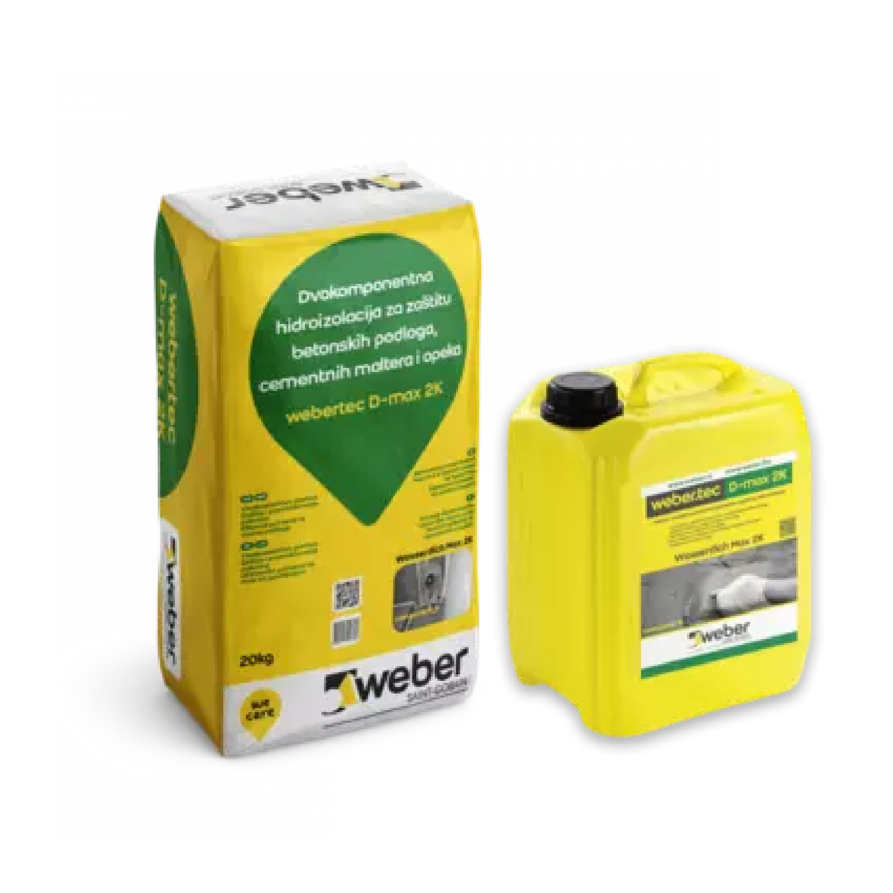 WEBER Tec D-max 2K 20kg + 7kg - Ekocentar